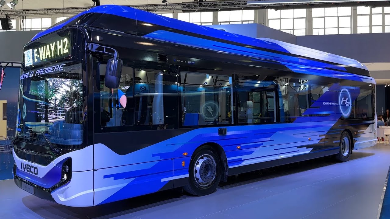 2024 Iveco e-Way H2 Electric City Bus Review - Beautiful Balanced ...