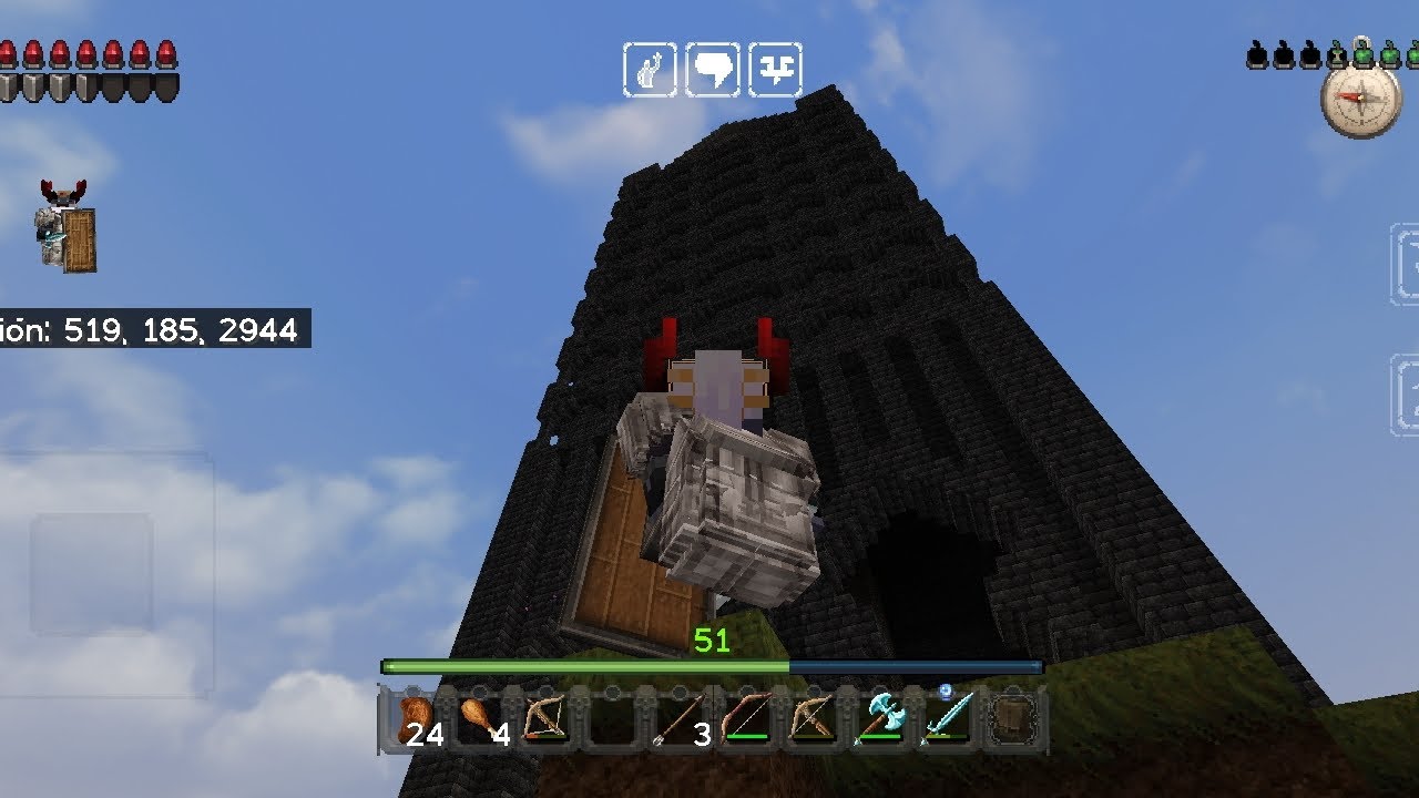 mi granja de mops en minecraft bedrock 1.19.81 - YouTube