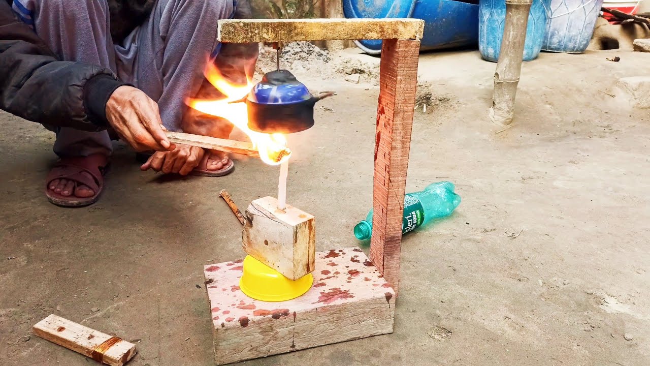 how to make simple steam motor - YouTube
