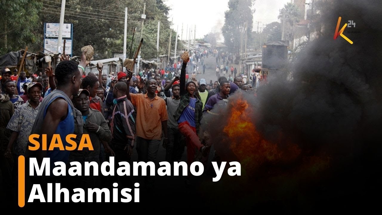 Jazanda ya Mathare, Jacaranda na katikati mwa jiji Katika siku ya tatu ...