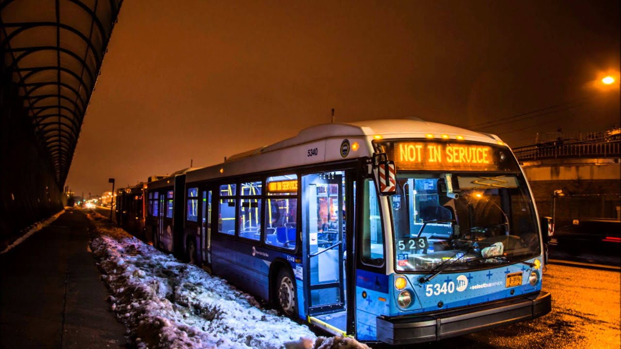 Recording: 2012 Volvo Group Nova Bus LFSA #5340 on the B44 Select Bus ...