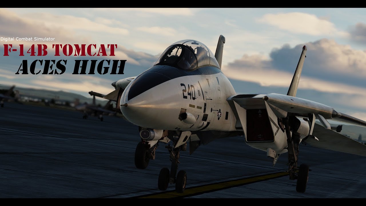 DCS World | F-14B Aces High - YouTube