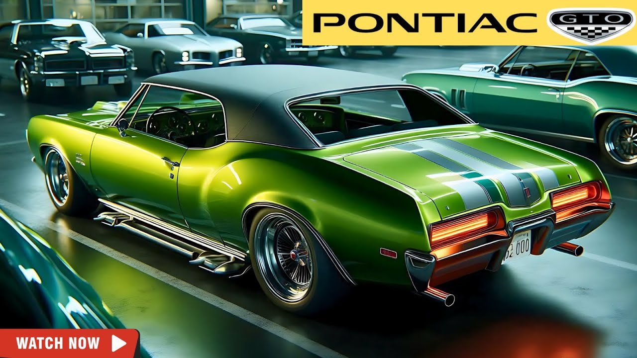 BEAUTIFUL! 2025 Pontiac GTO Convertible Is BACK And It’s a Game Changer ...