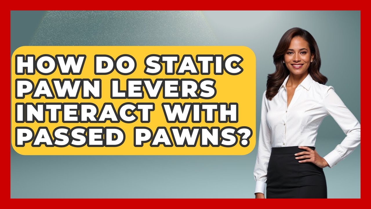 How Do Static Pawn Levers Interact With Passed Pawns? - The Chess Codex - YouTube