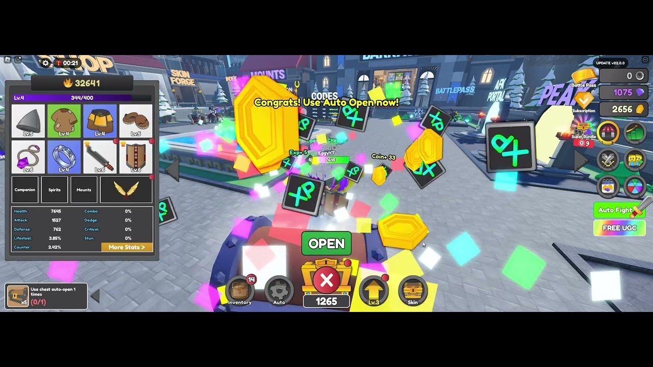 [13 FREE UGCs] Chest Hero Simulator - YouTube
