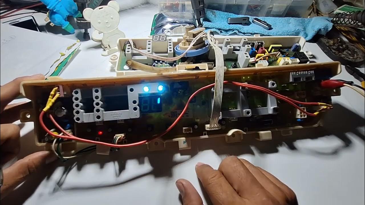 Chế rắc phao khi sửa máy giặt samsung cho người mới. Tính nguyễn tv. T209 - YouTube