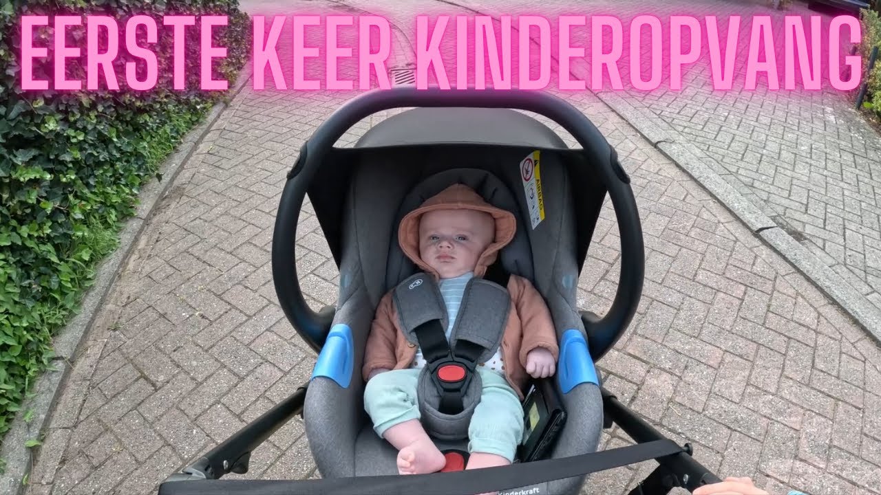 Fien voor de eerste keer naar de crèche | Halve dag testen – Vlog #162 ...