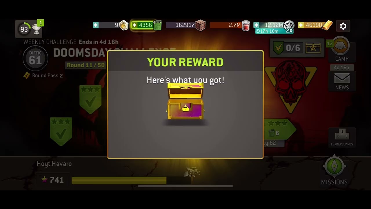 Doomsday 3 Star Mission 10 Completed Sequence - YouTube