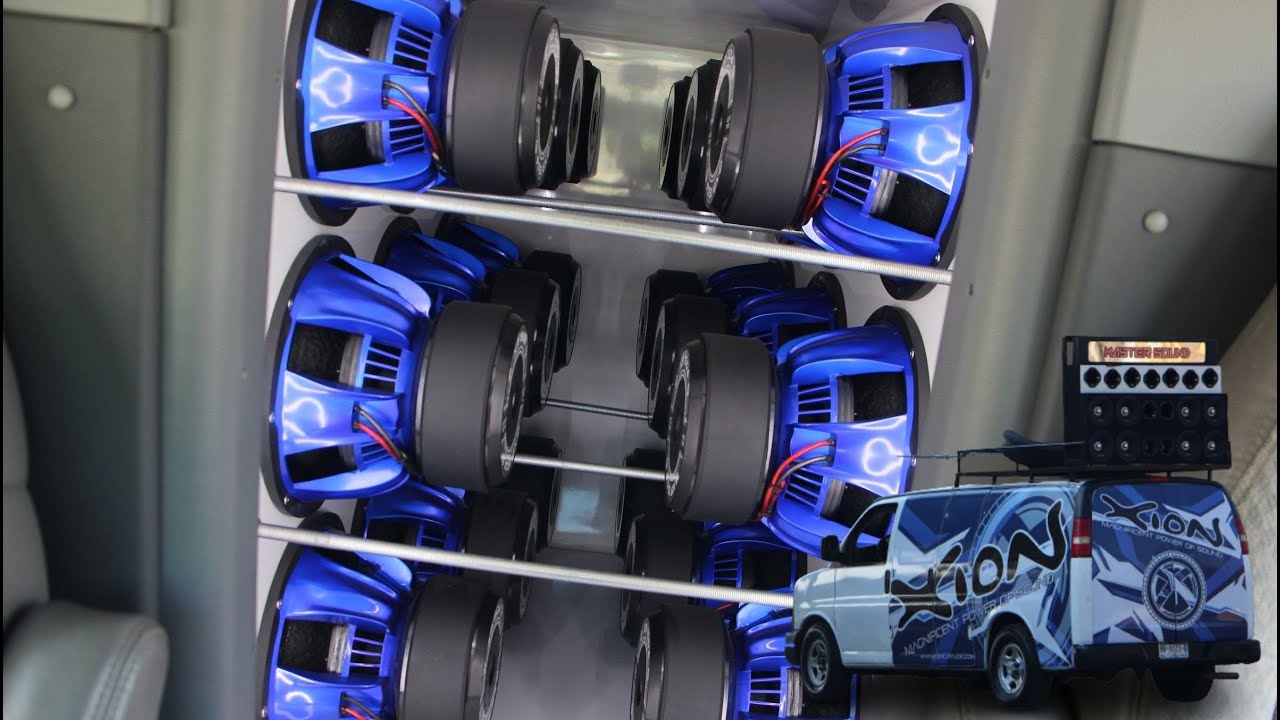 ¡DEMO Xion Car Audio con 18 SUBWOOFERS de 15" y 4 MIL Watts RMS c/u ...