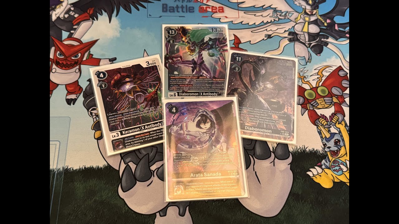 Spicy Diaboromon Deck Profile Post BT24 - YouTube