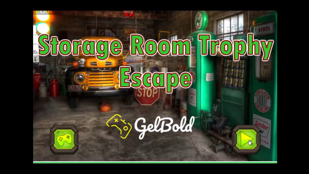 Storage Room Trophy Escape - YouTube