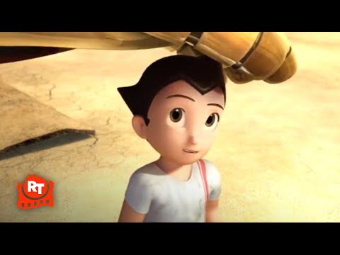 Astro Boy - Astro Boy Fights Robots Scene