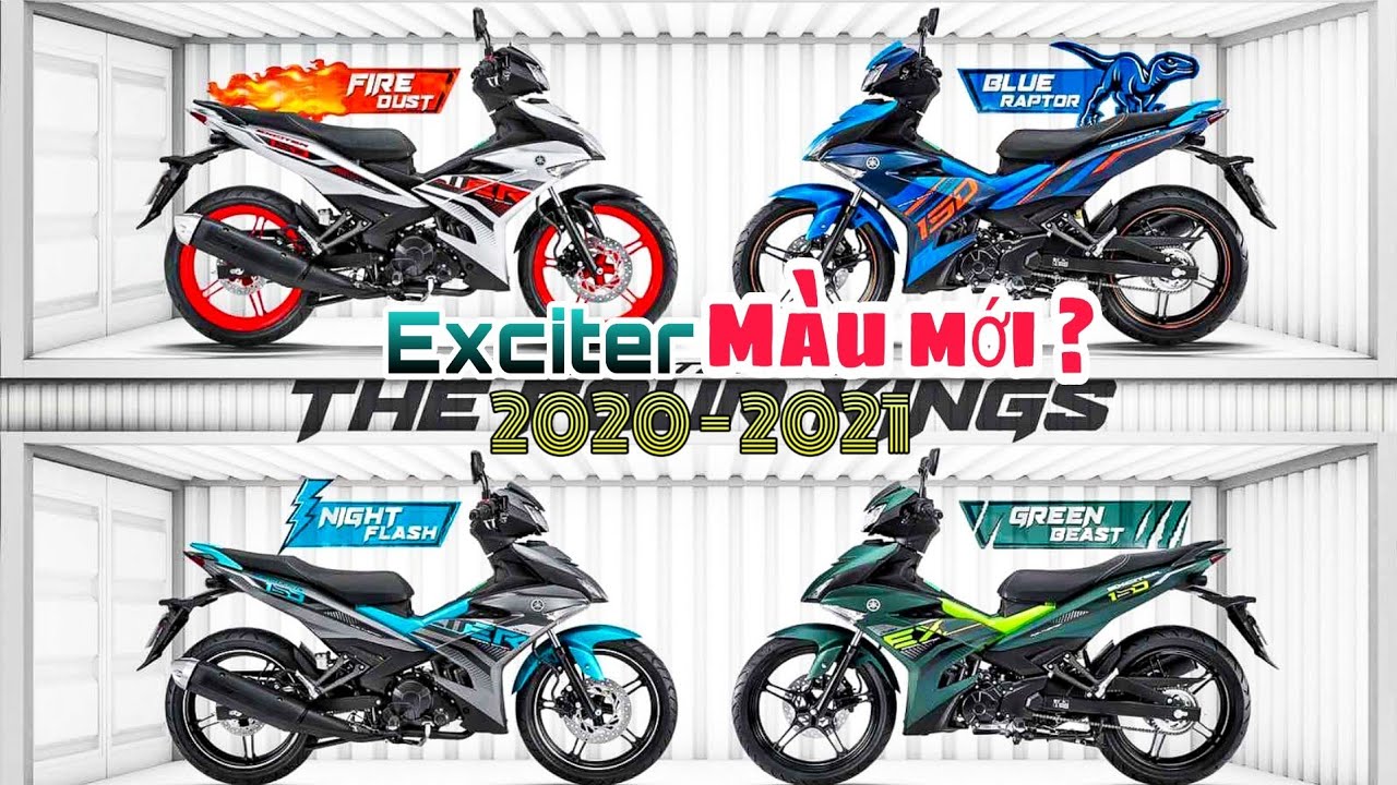 Yamaha Exciter 2020-2021 Ra Mắt 4 Phiên Bản Màu Mới Cực Đẹp Trước Tin ...
