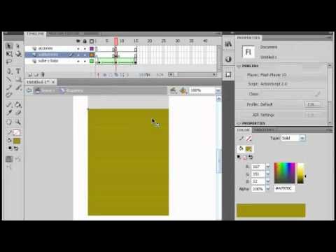 YouTube Flash Drop Down Menu Tutorial con Actionscript 2 0 - YouTube