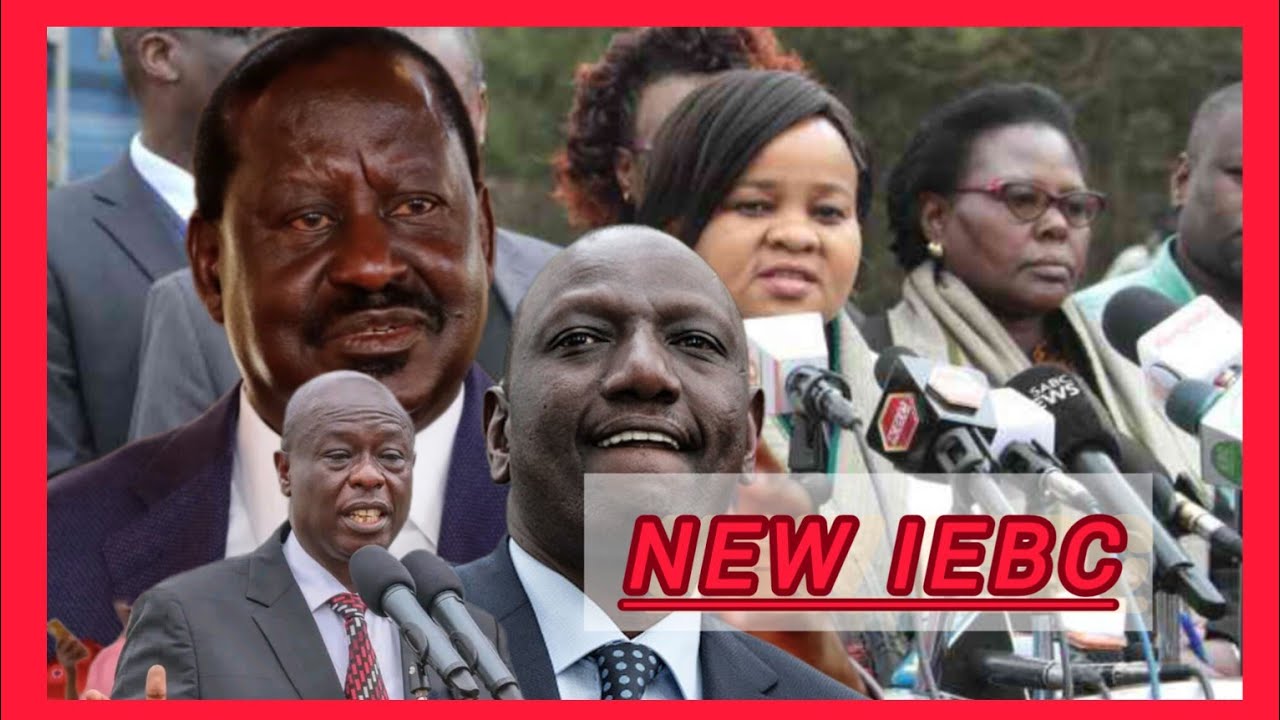 NEW IEBC COMMISSIONERS! Raila-Ruto & Cherera 4 EVENING Bombshell as ...