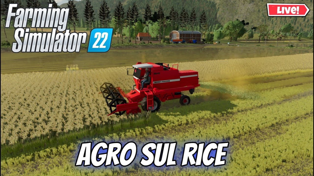 Agro Sul Rice | Farming Simulator 22 - YouTube