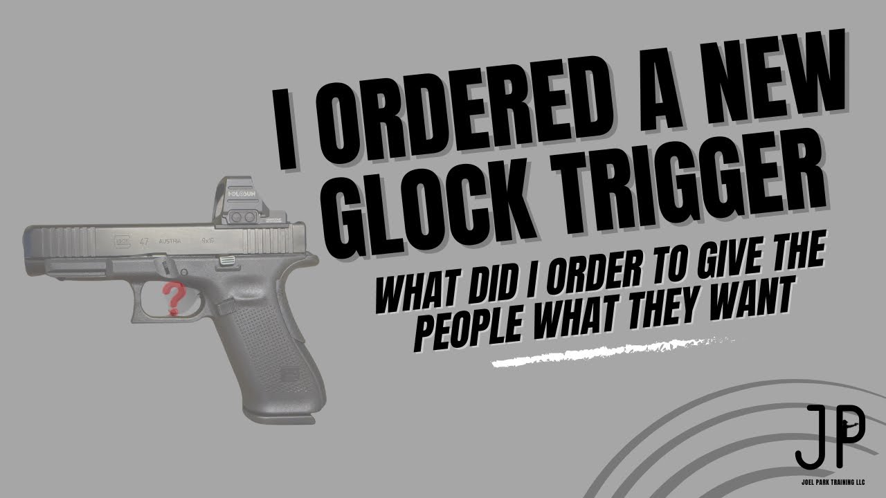 Glock Trigger Ordered - Give The People What They Want - YouTube