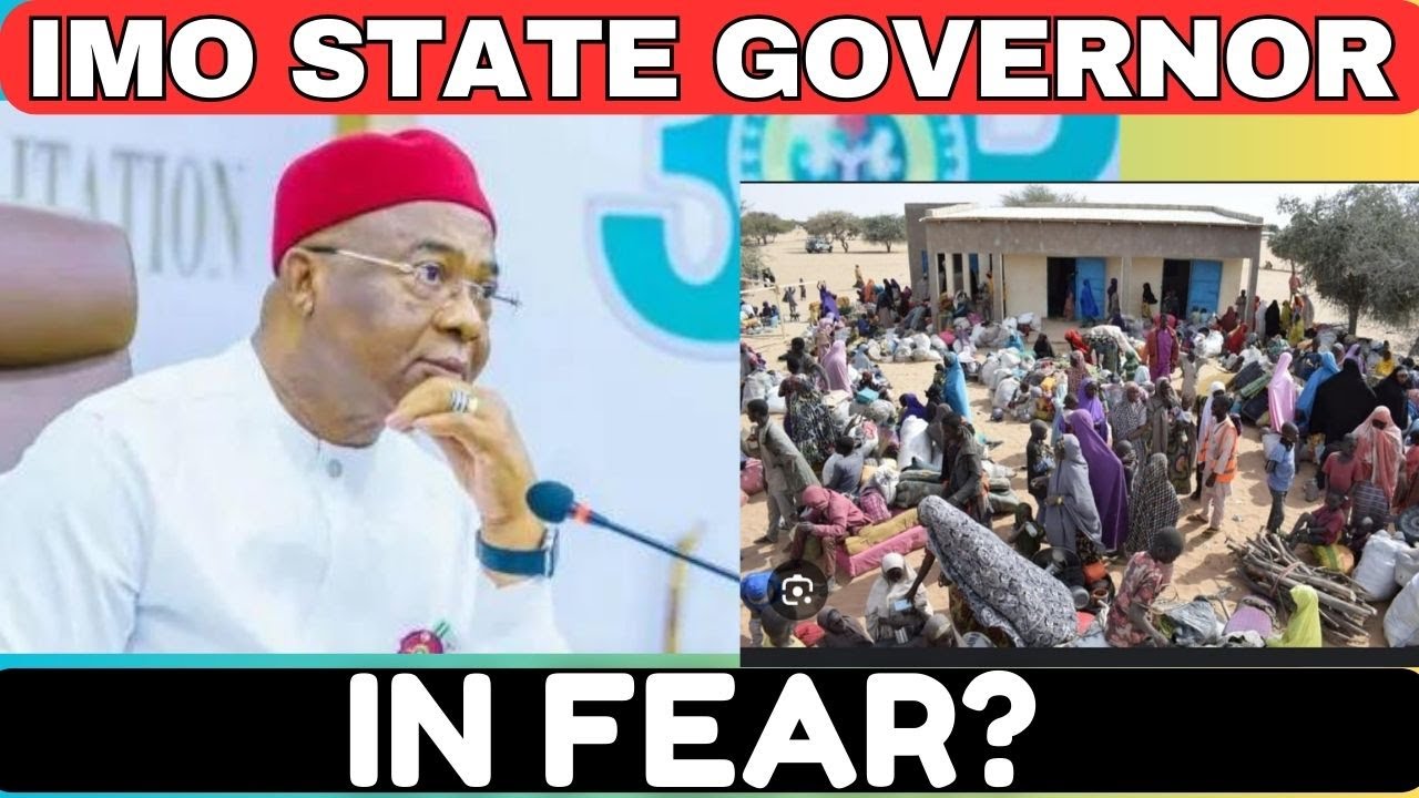 Imo State Gov. exhibits fear amidst chaos happening in the state ...