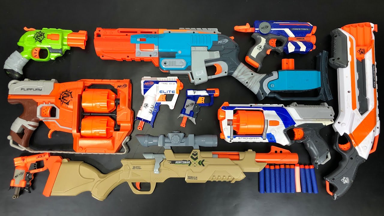 HUNTSMAN Ambush Rifle & NERF Guns - Jult, Strongarm, Zombie Strike ...
