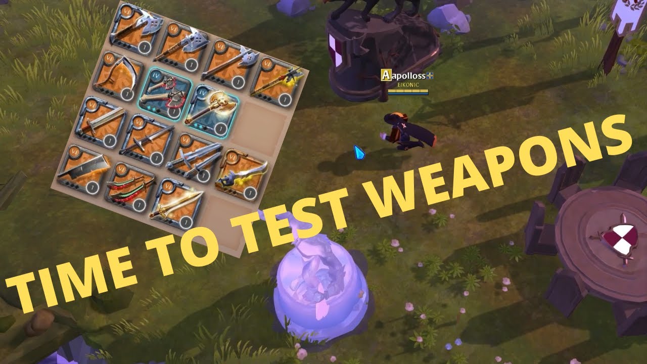 NEW PLAYER Beginners Weapons Guide Swords and Axes Edition - Albion ...