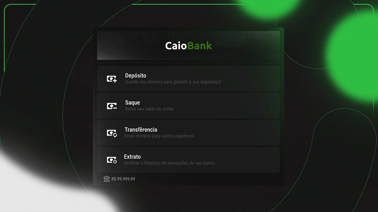 [MTA:SA] Sistema Bancário + Assalto ATM similar ao FiveM - YouTube