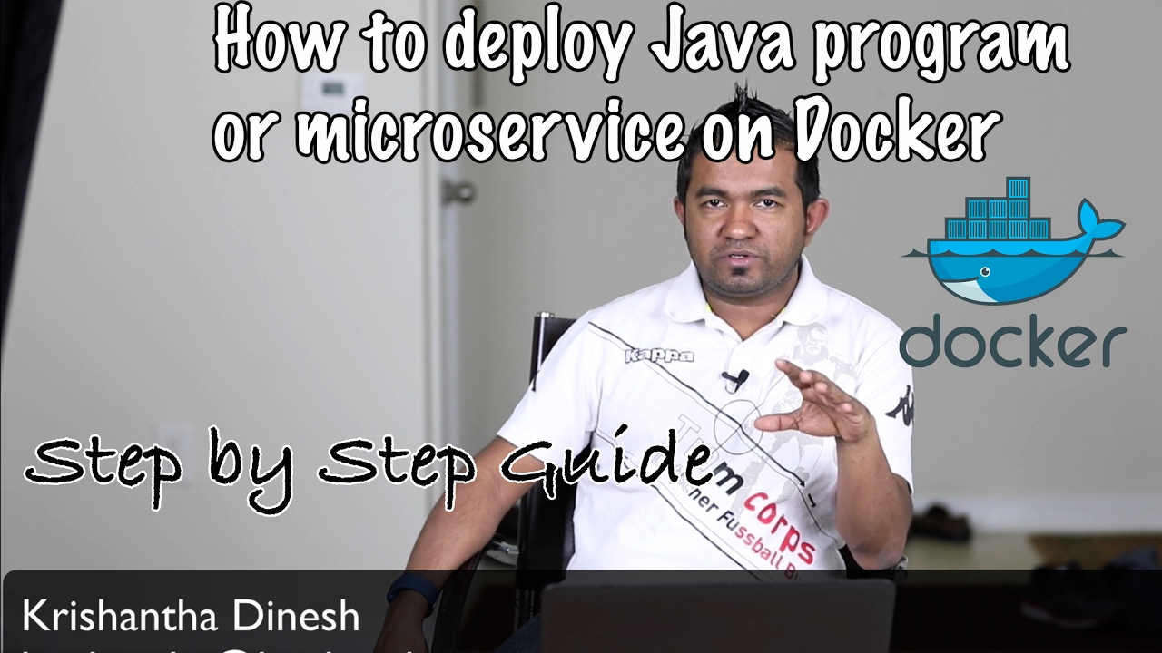 How To Deploy Java Application Microservice On Docker Without Plugin Youtube 3629