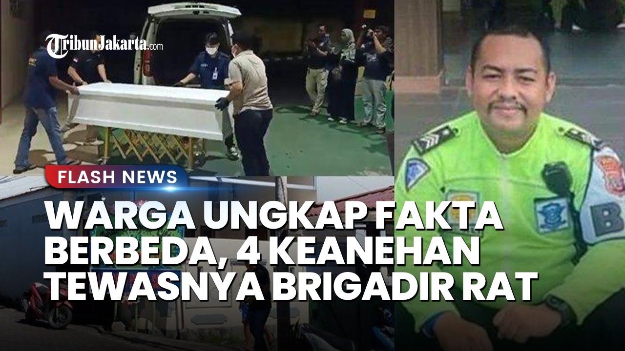 4 Keanehan Tewasnya Brigadir RAT, Warga Ungkap Fakta Beda dan Indra ...