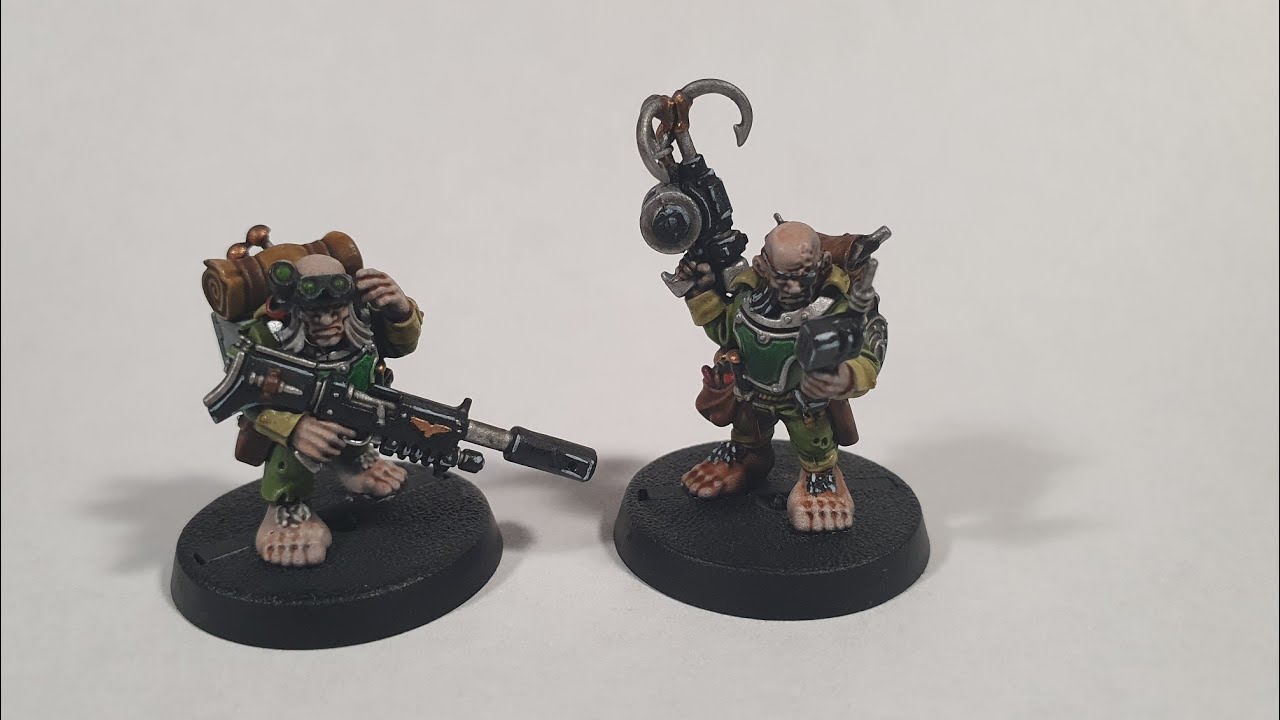 How to paint the Ratling Twins, Rein & Raus from Blackstone Fortress ...