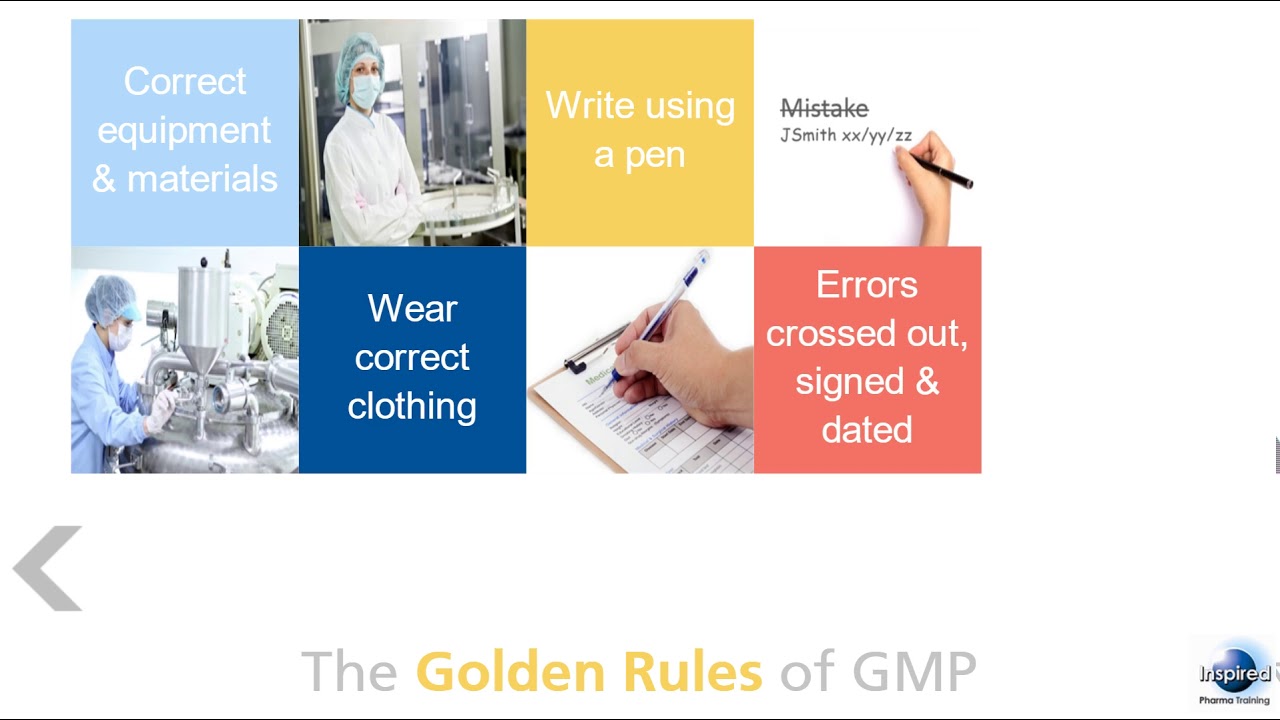 Golden Rules of GMP - YouTube