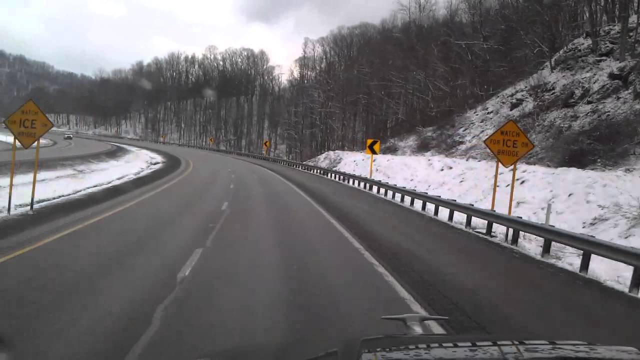 Interstate 79 North in West Virginia - YouTube