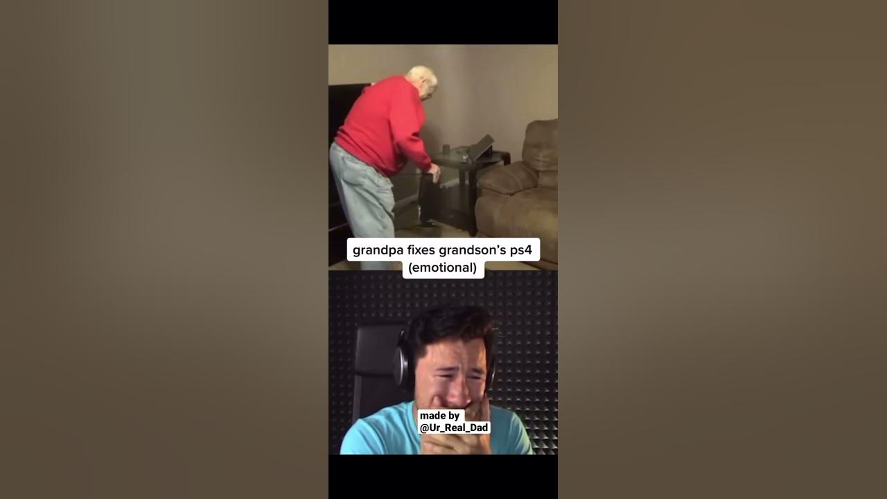 Grandpa Fixes Grand Sons Ps4 Emotional😭😭😭 Emotional Youtube