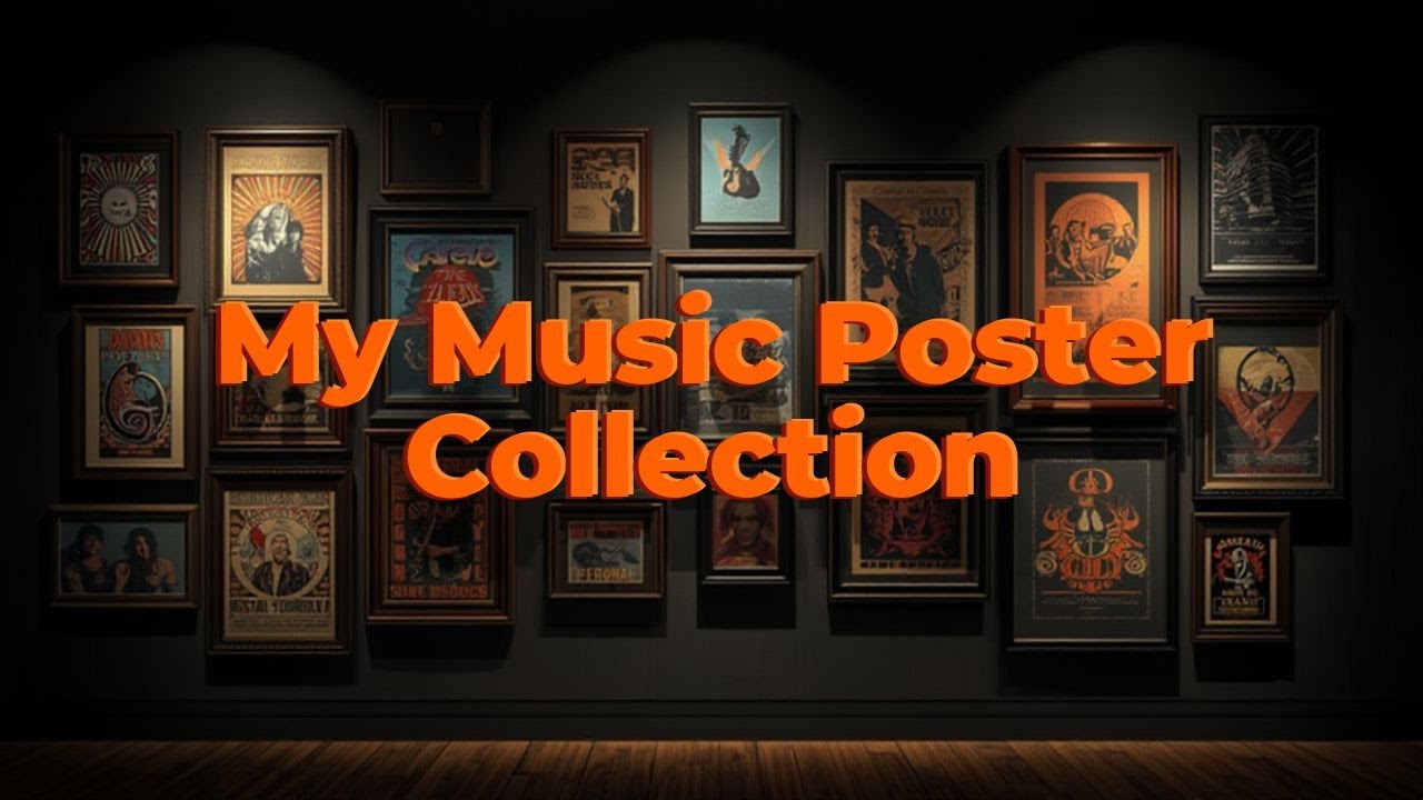I Have WAY Too Many Musician & Band Posters 😭 #musicroom #audiophile # ...