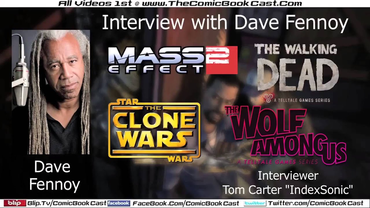 Interview with Dave Fennoy (The Walking Dead Lee Everett ) - YouTube