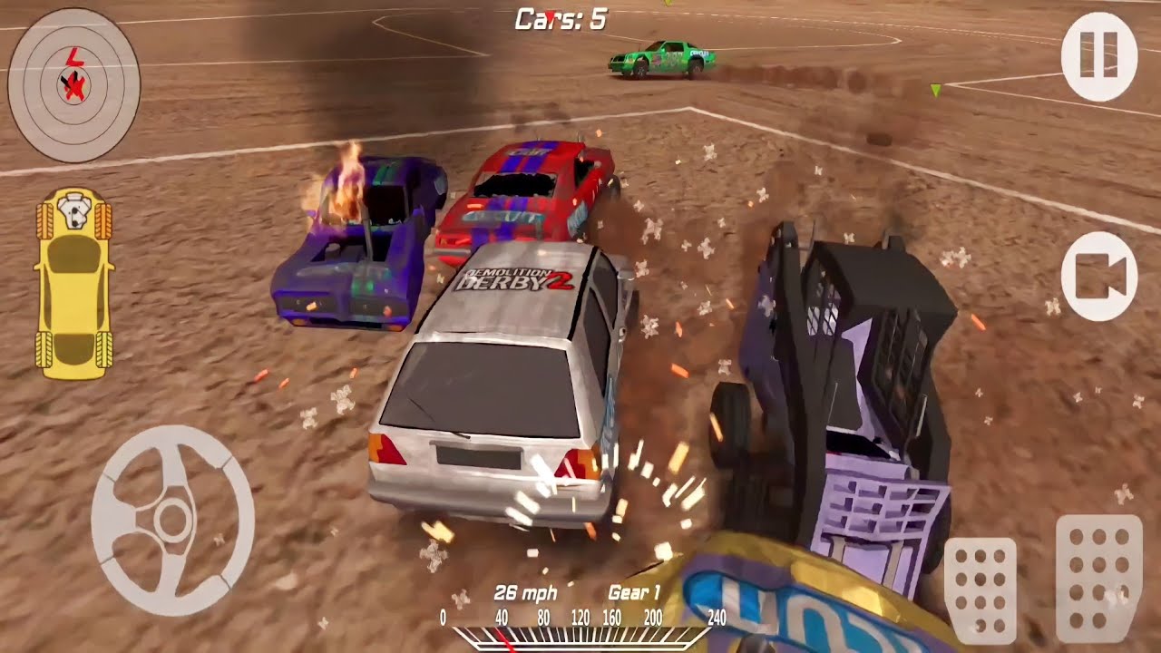 DEADLY RACE #03-Speed Car Bumps impossible tracks Challenge 3d ...
