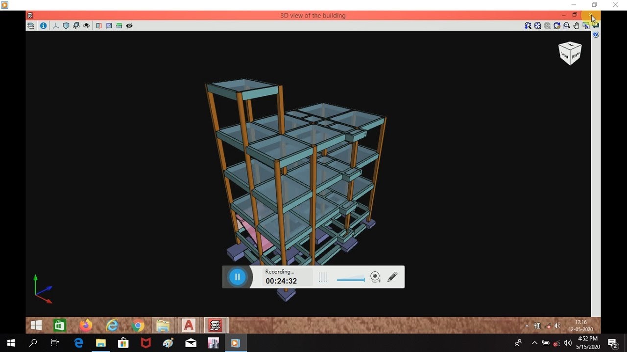 Design of building in cypecad | 2020 | cypecad tutorial | part 3 - YouTube