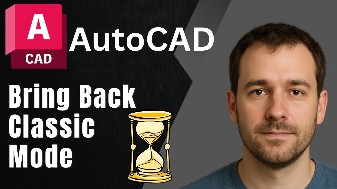 How to Change AutoCAD 2026 Workspace Back to Classic Mode (Step-by-Step ...