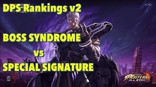 [KOF ALLSTAR] DPS Rankings v2 - Boss Syndrome vs Specia... | Doovi