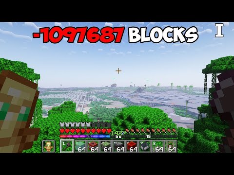 I Removed 1,000,000 Blocks Of Jungle In Minecraft - YouTube