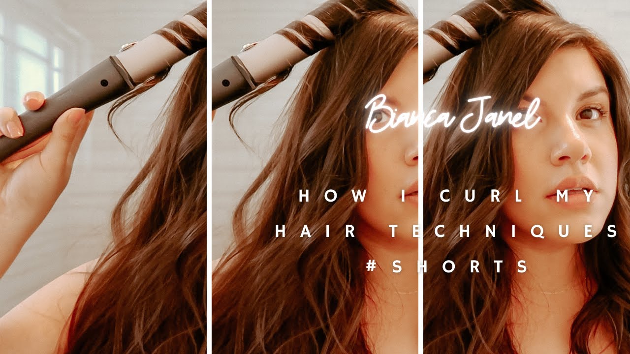 Different Ways to curl your Hair | Conair Curling iron #shorts | Bianca ...