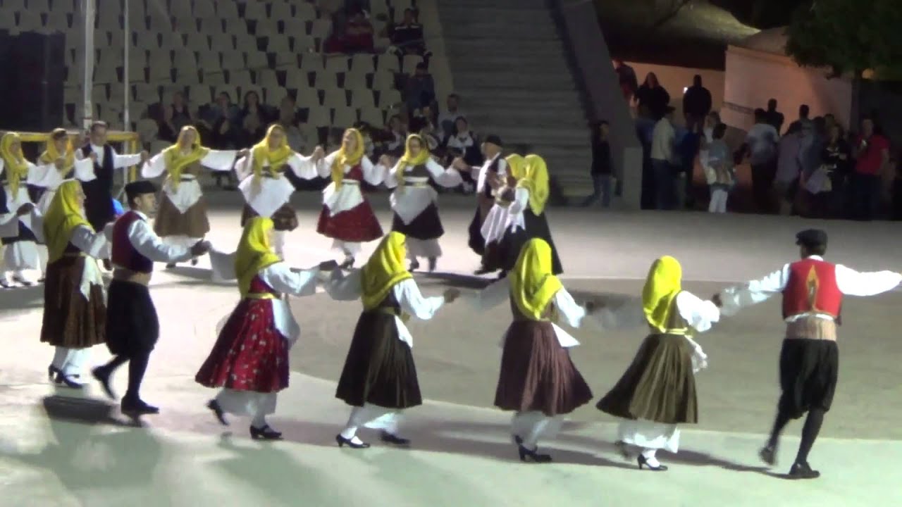 ΚΥΚΛΑΔΕΣ - ( ΧΟΡΟΣ: ΣΥΡΤΟΣ " ΛΥΓΑΡΙΑ" ) - YouTube