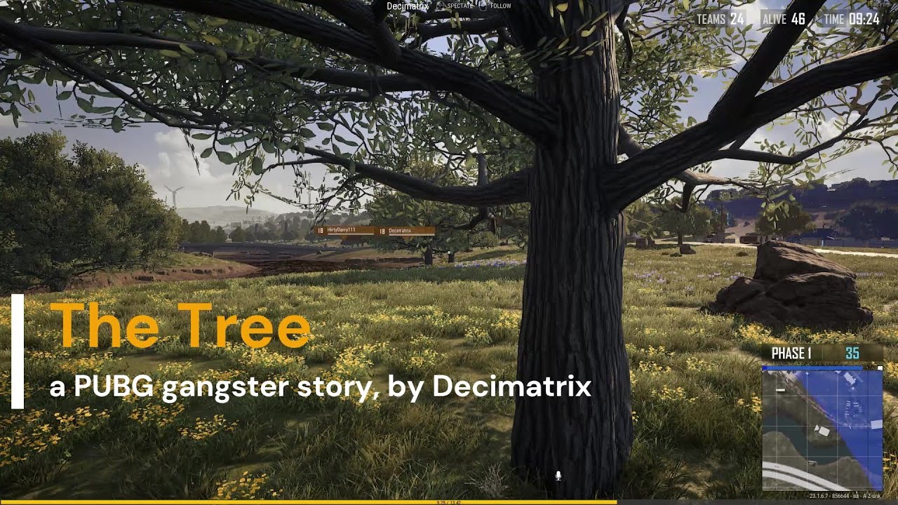 The Tree: A PUBG gangster story, by Decimatrix - YouTube