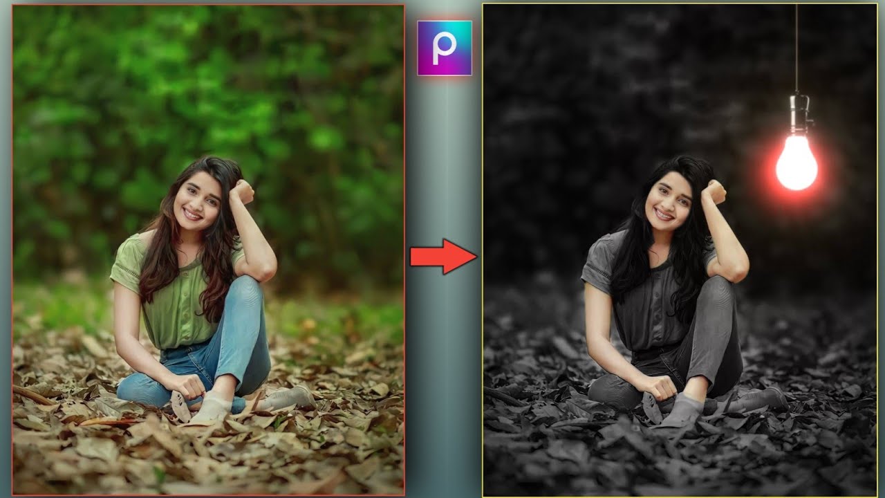 Picsart Night Light Effect | Picsart Editing New Style | Dark Best ...