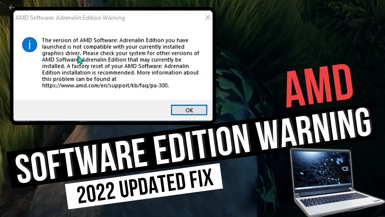How to fix amd software issue in Dell G15 | amd radeon graphics driver ...