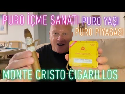 PURO İÇME SANATI, Monte Cristo CİGARİLLOS, PURO YAŞI, PURO PİYASASI by Albert Helmann
