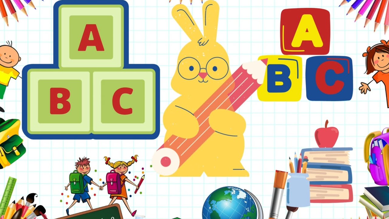 abcdef alphabet learning, for kids, Alphabet song - YouTube