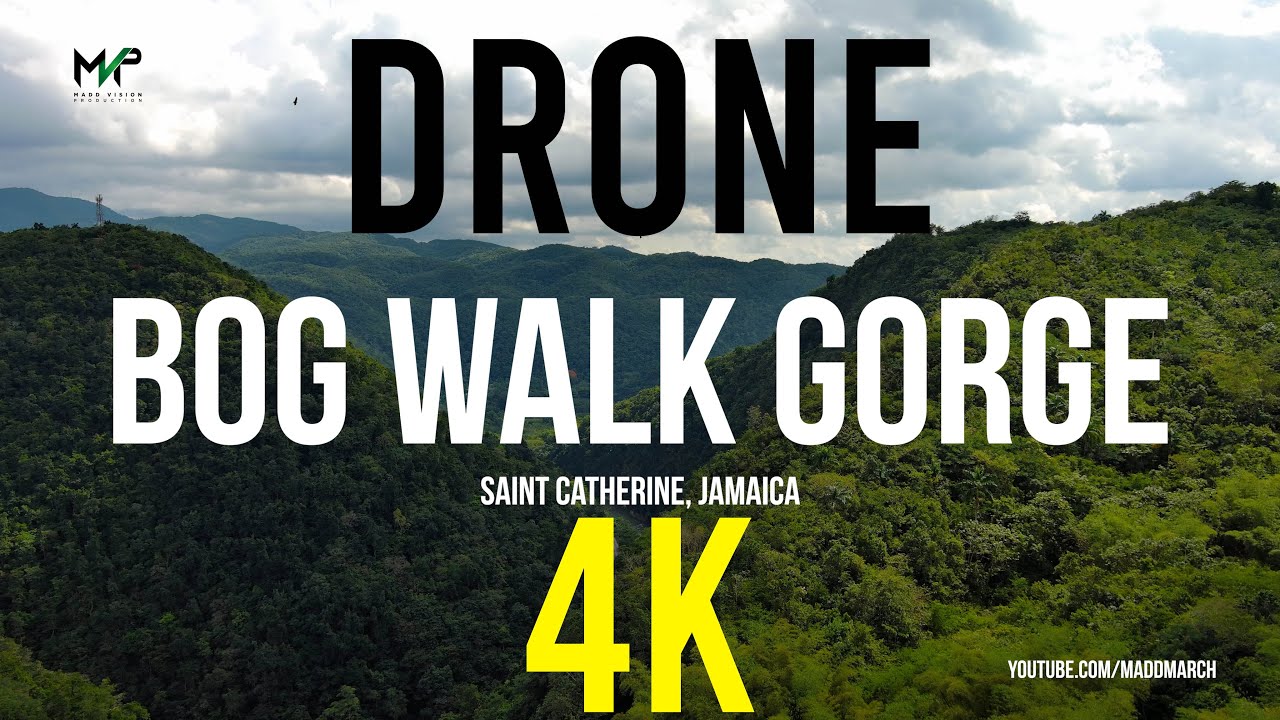 BOG WALK GORGE FROM THE AIR 4K - YouTube