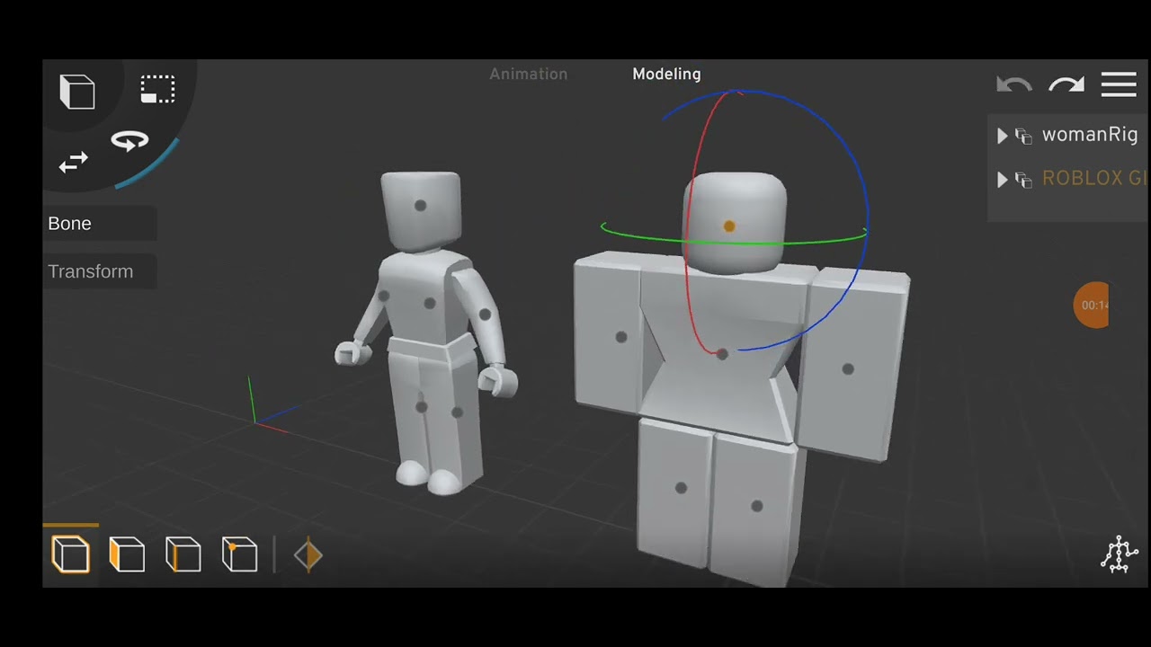 Woman rig and ROBLOX Girl rig for Prisma3D (I was bored). - YouTube