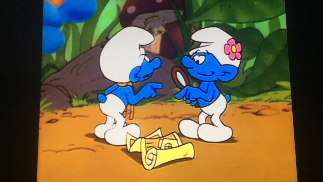 Smurfs a maze of mirrors - YouTube
