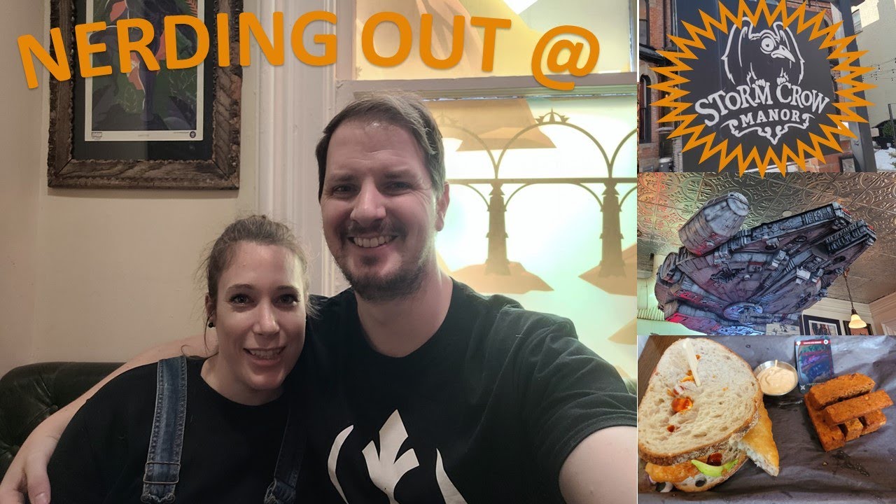 Toronto Vlog - Storm Crow Manor is the BEST Nerd Bar! - YouTube