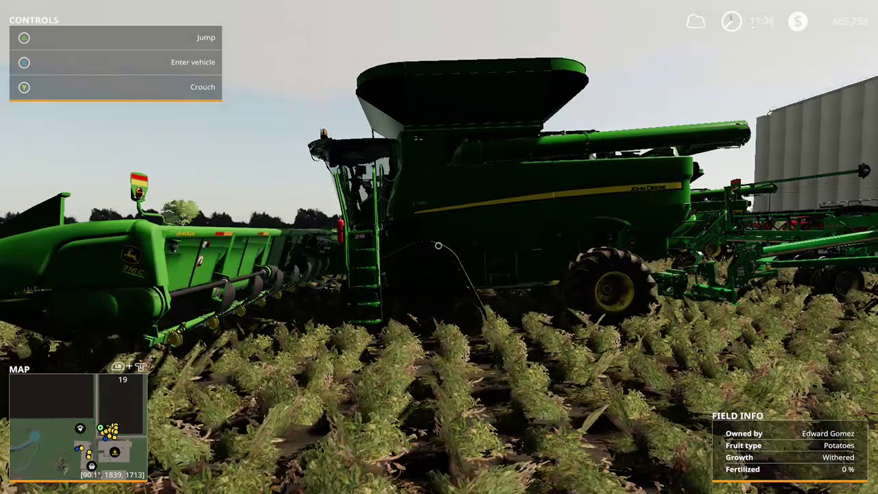 Fs19 - The multitasking harvester fleet - YouTube